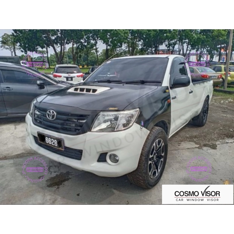 Toyota Hilux Vigo (2 door) Single Cab ( 2006-2016 ) Door Visor / Window ...