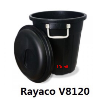 10unit-12 Gallon Plastic Garbage Dustbin Trash Pail With Cover | Shopee ...