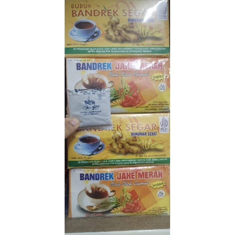 Minuman BANDREK JAHE SEGAR DAN JAHE MERAH | Shopee Malaysia