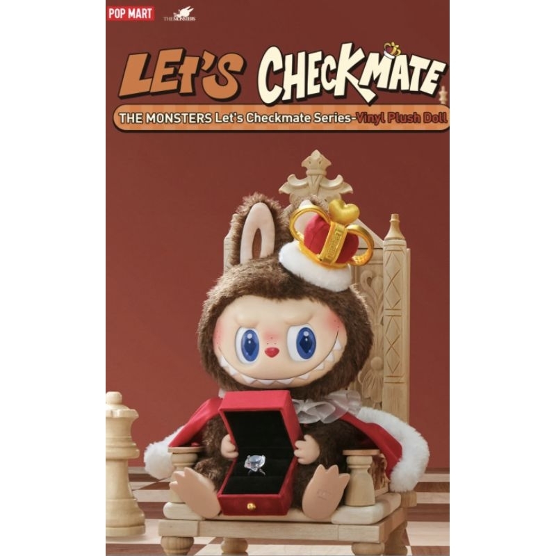THE MONSTERS Let's Checkmate Series-Vinyl Plush Doll | Shopee Malaysia