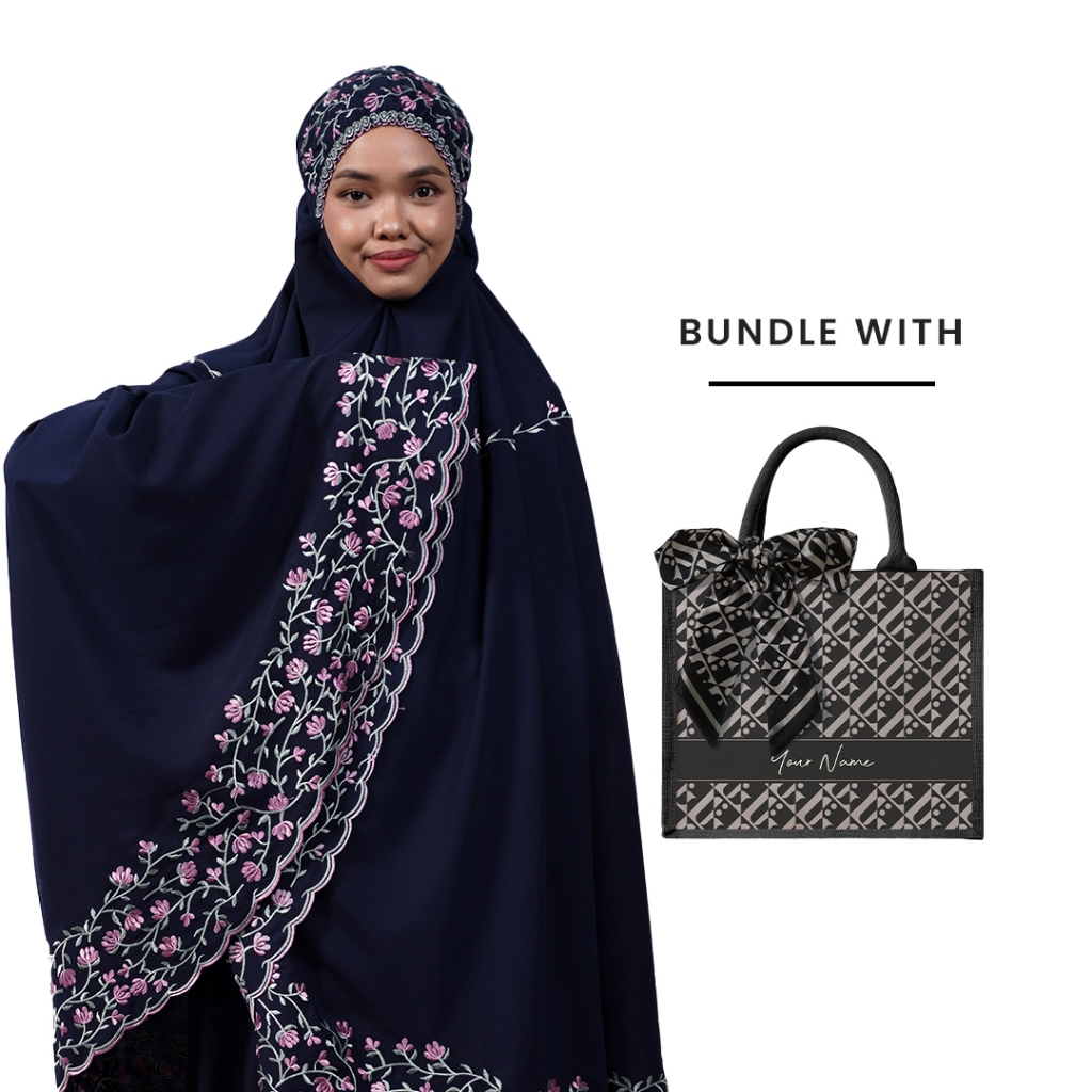 Bundle Set: FAMSY RAYA 2025 MONOGRAM Series Small Tote Bag with ...