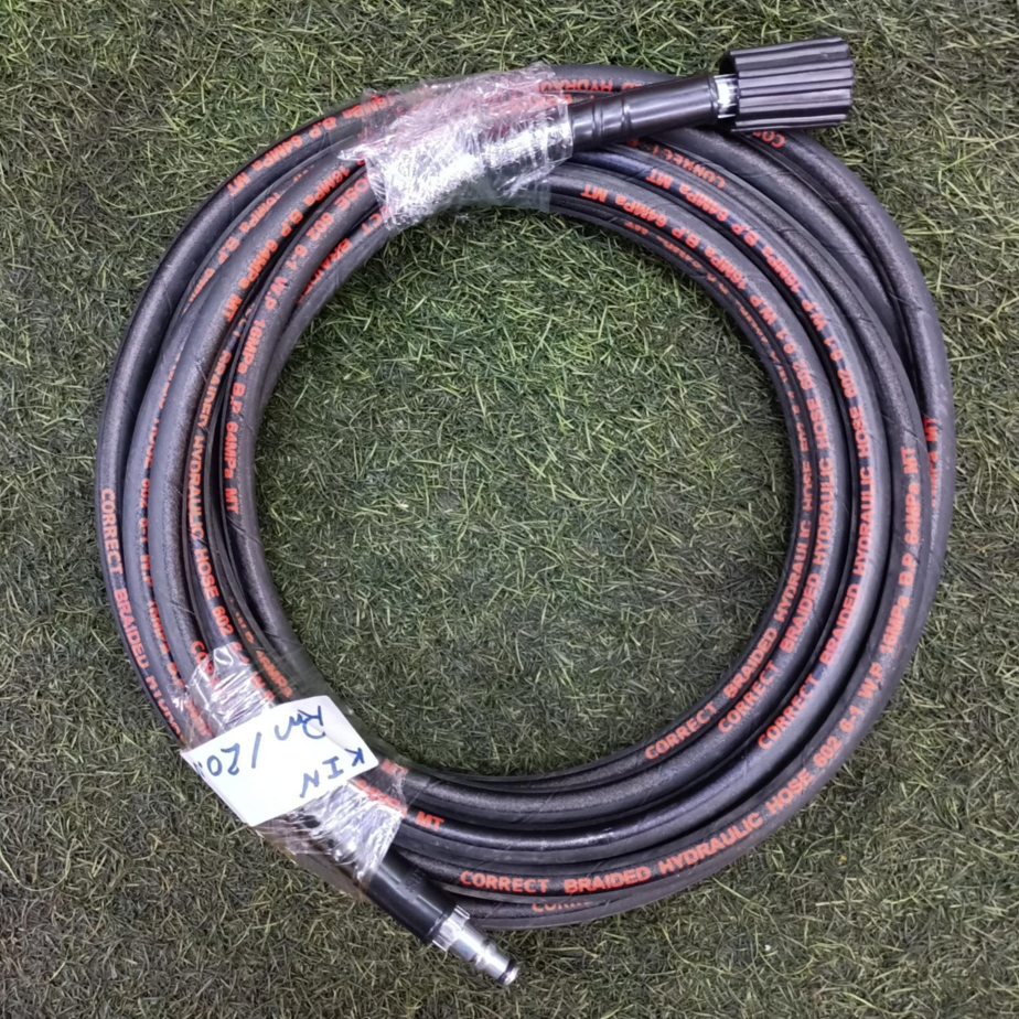 Premium 10m Braided Hydraulic Hose For High Pressure Cleaner ( Big ...