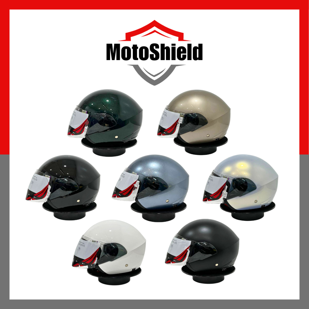 ARC Jetstar Helmet Half/Steng 100% Original Sirim Topi Keledar Steng ...