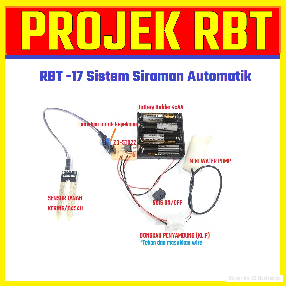 Projek RBT -17 Sistem Siraman Automatik /RBT Projek | Shopee Malaysia