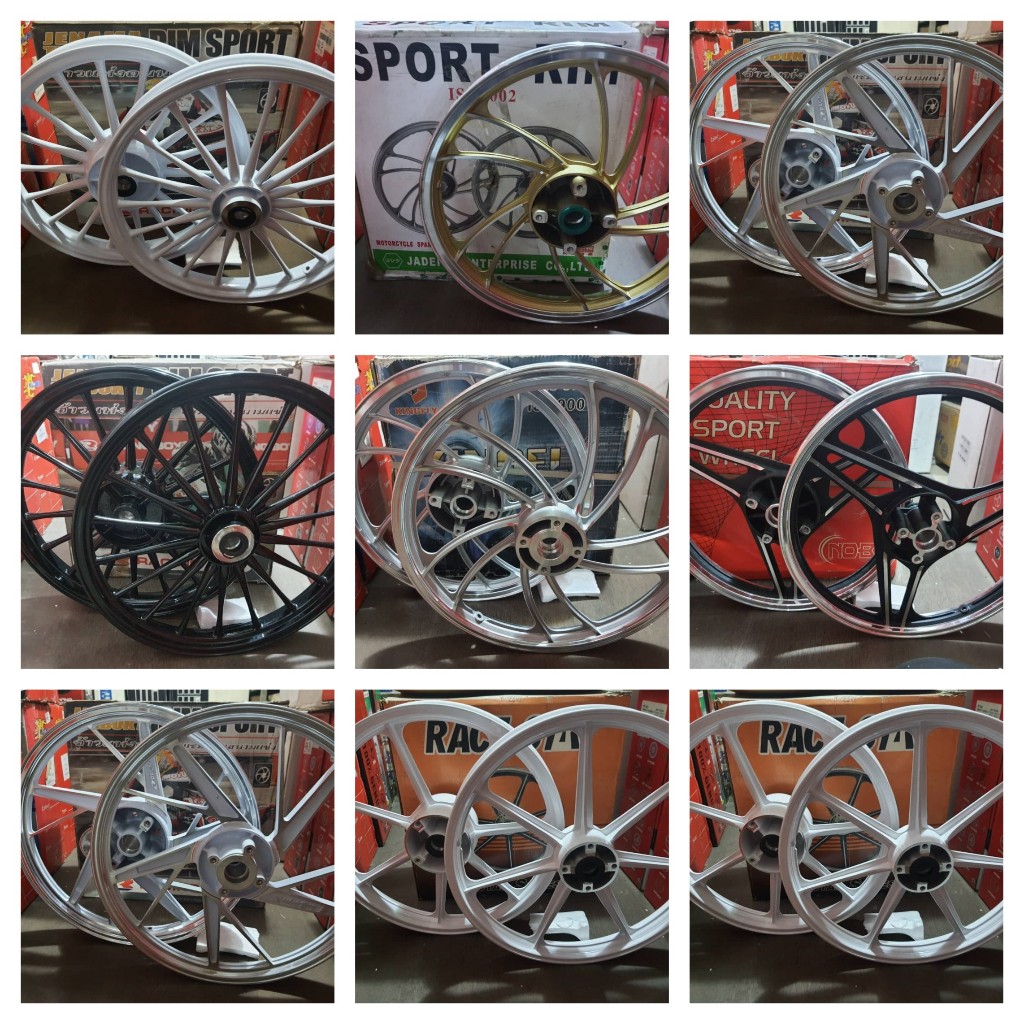 "CLEAR STOK!!!"BRAND NEW SPORT RIM Y125Z LC135 SRLZ SRL115-FI SRL115 ...