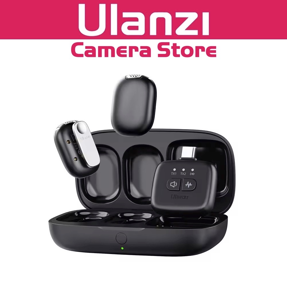 Ulanzi A30 Tiny Wireless Microphone Lavalier Mic | Shopee Malaysia