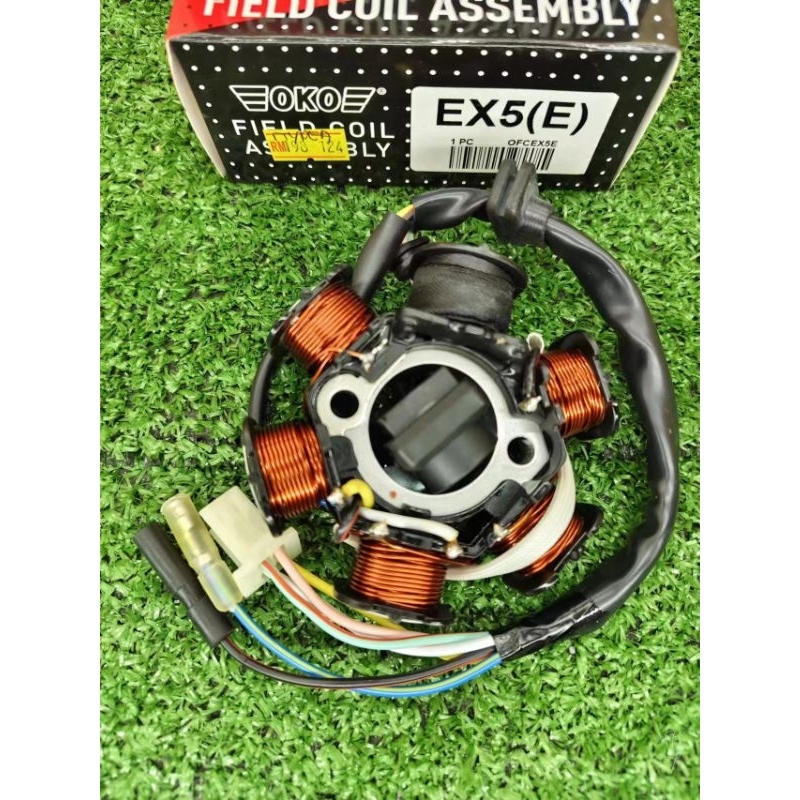 💯 Original Oko Racing Field Coil Honda Ex5 Electric Starter Fuel Coil ...