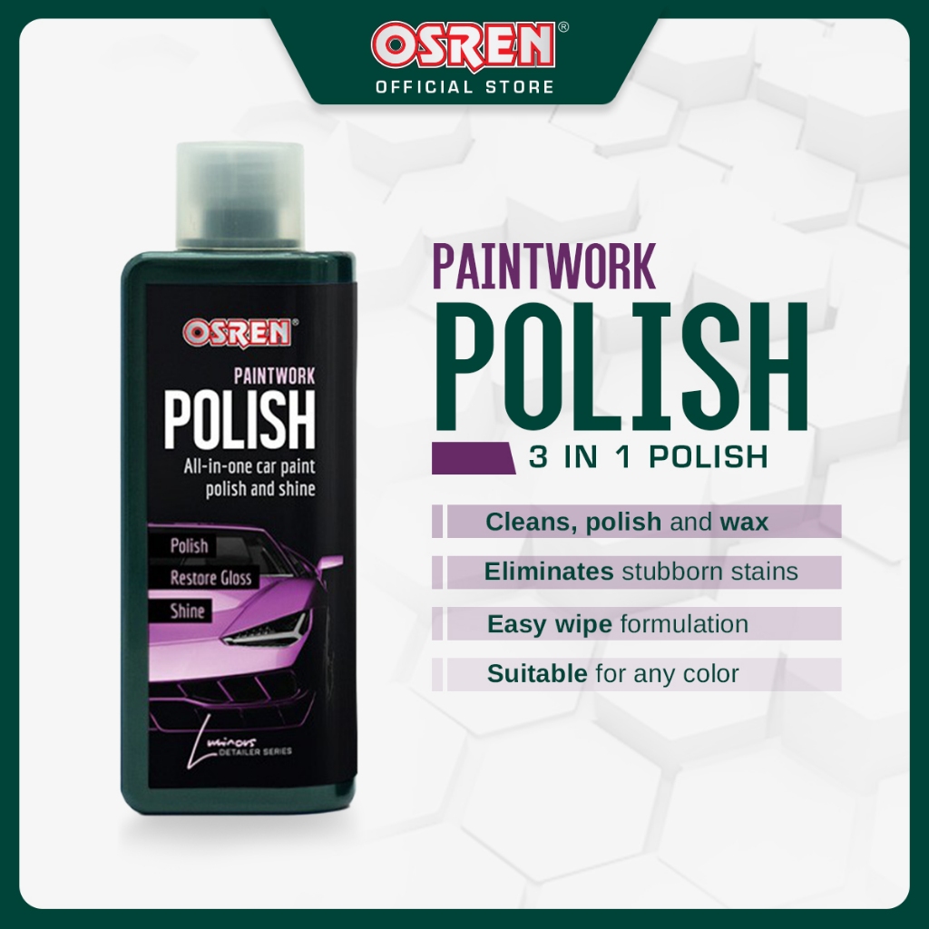OSREN Luminous Paintwork Polish All In One Polish (300ml) | Shopee Malaysia
