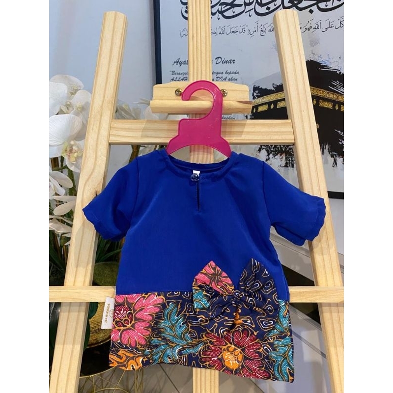 [Raya] Baju Kurung Kucing Royal Blue Betina Raya cantik hari raya ...