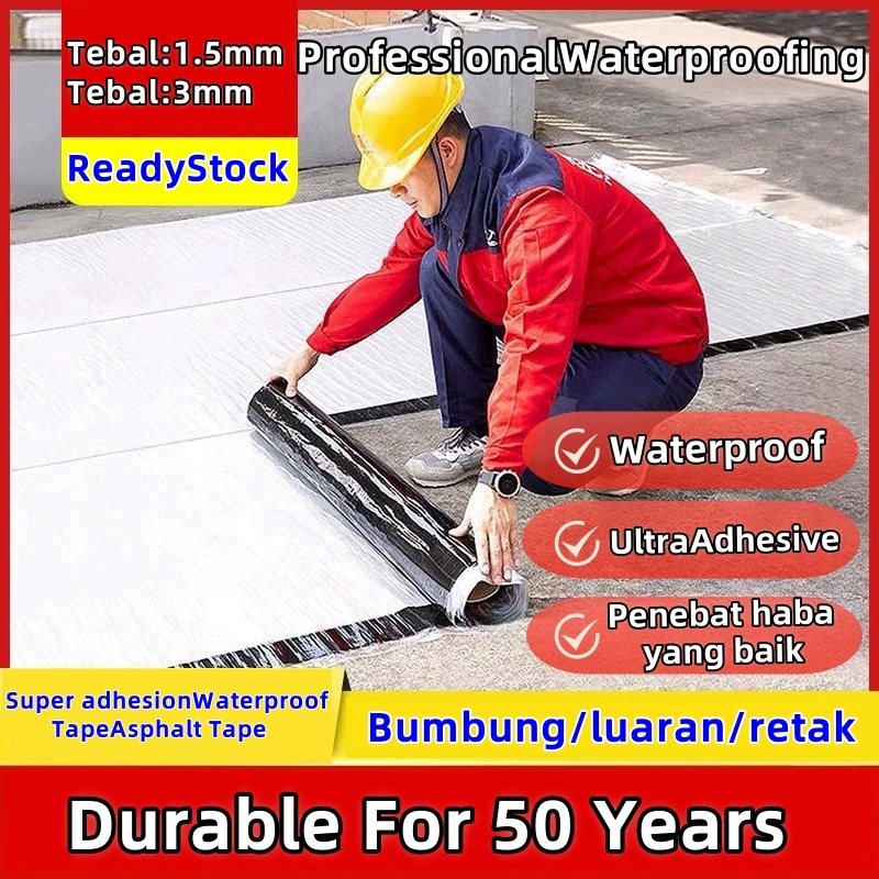 3mmWaterproof tape/roof waterproofing/Asphalt Tape Crack Repair Metal ...