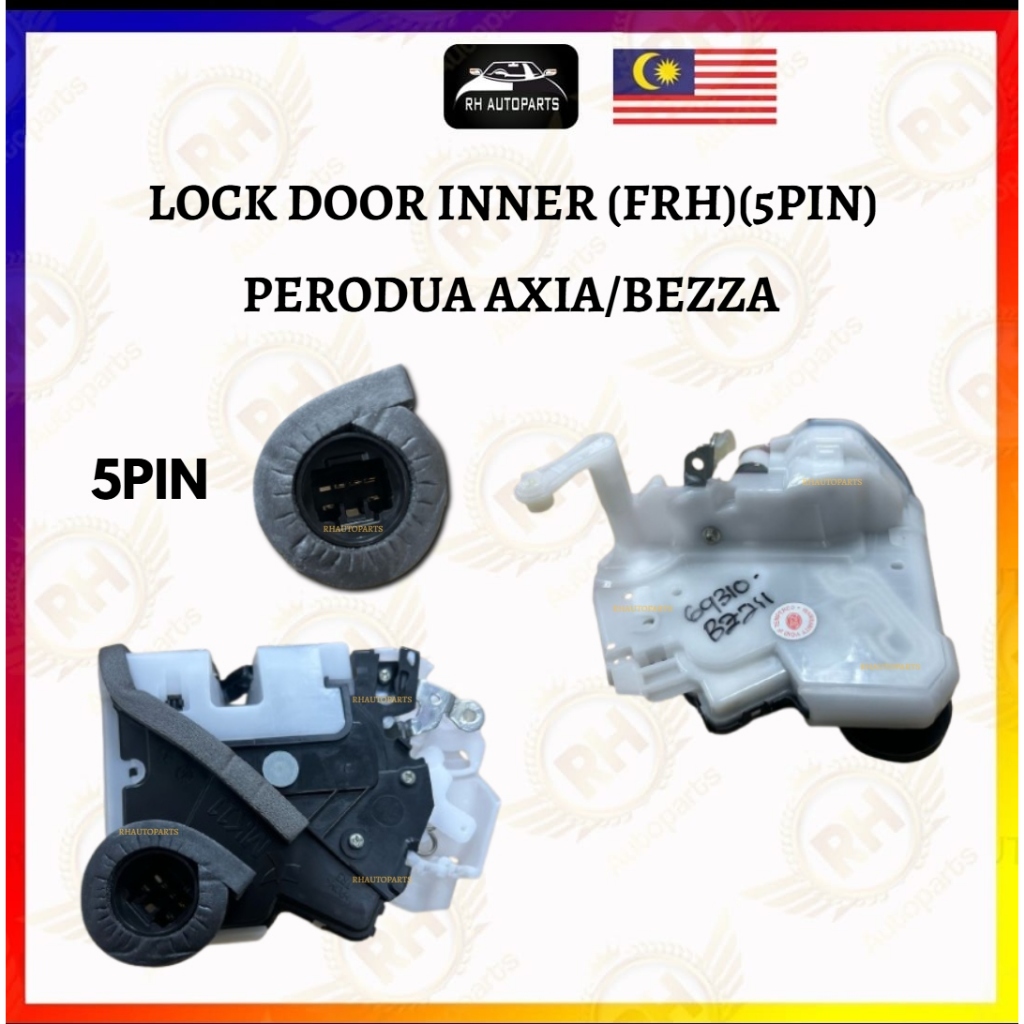 Perodua Axia Bezza Door Inner Lock Actuator Door Front Rear Pintu Lock ...