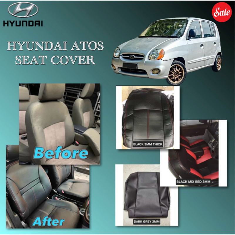 HYUNDAI ATOS SEAT COVER (3mm and 6mm)waterproof material and ...