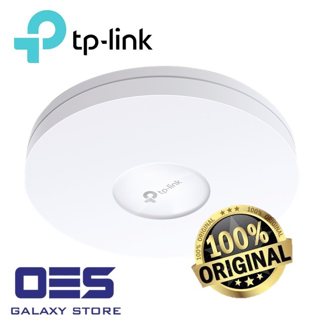 TP-Link EAP613 Network 1x Gigabit Ethernet Port, AX1800 Ceiling Mount Dual-Band Wi-Fi 6 Access ...
