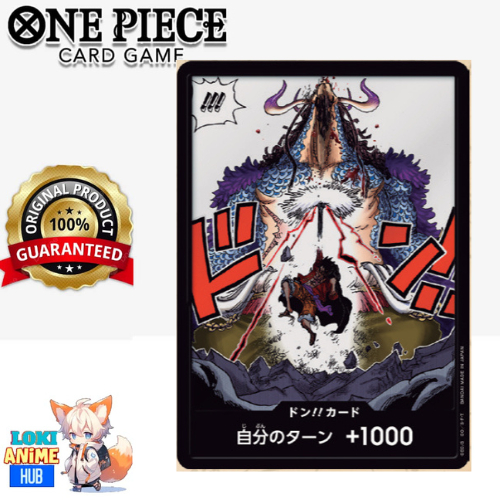 Original Kaido DON !! Card (Parallel) OP05 AWAKENING OF THE NEW ERA one ...