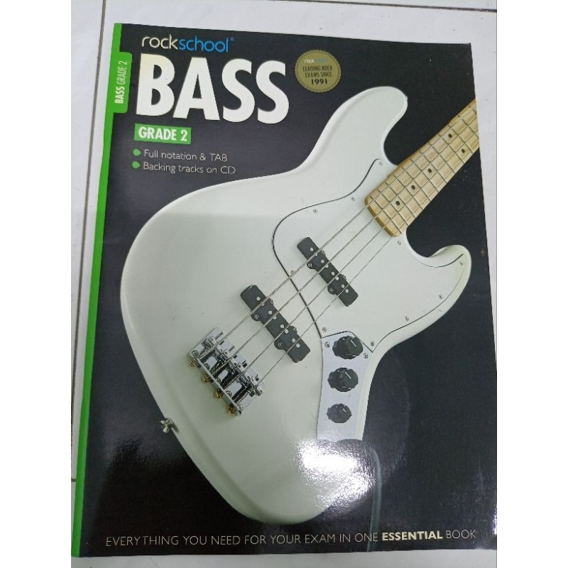 ROCKSCHOOL BASS GRADE 2 (USED) | Shopee Malaysia