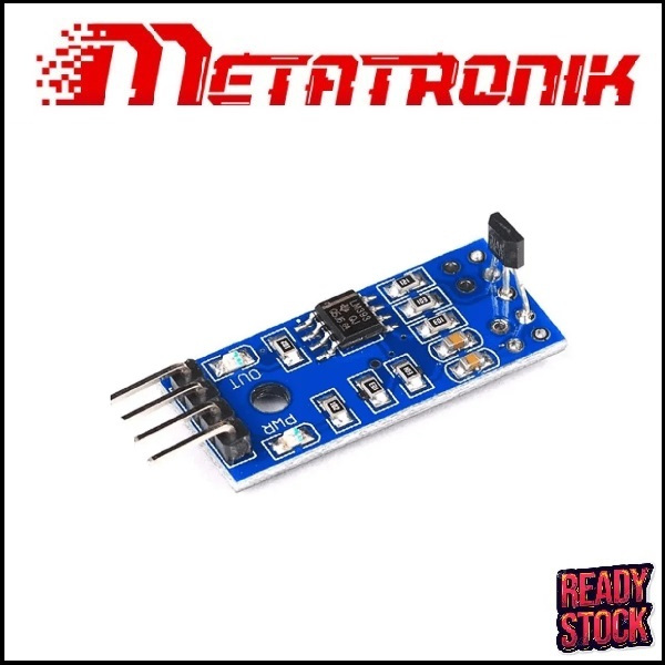 A3144 MAGNETIC HALL EFFECT SENSOR MODULE WITH ANALOG AND DIGITAL OUTPUTS | Shopee Malaysia