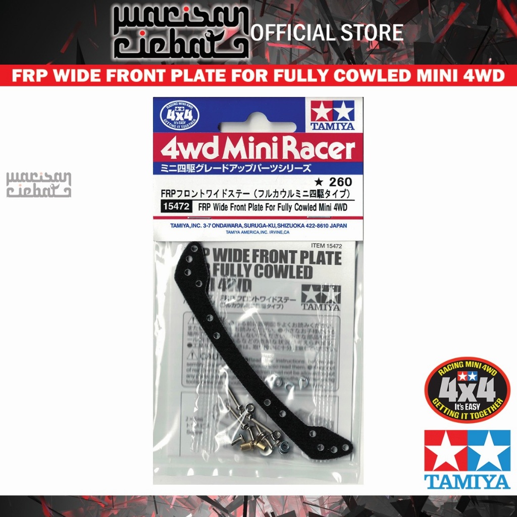 Tamiya 15472 Mini 4wd FRP Wide Front Wide for Fully Cowled Mini 4wd ...
