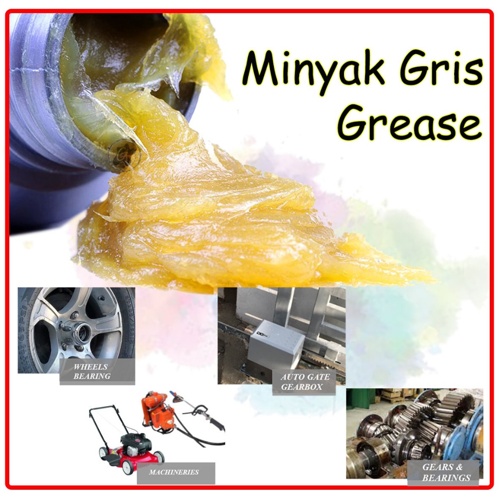 Gris Bearing Grease Lubricant minyak gris mesin rumput autogate ball ...