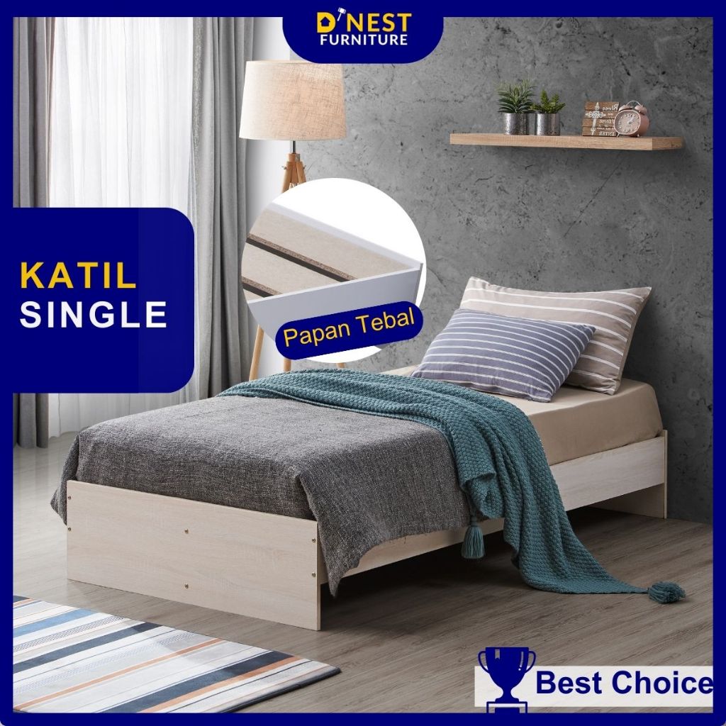 FREE DELIVERY 🚚 Katil Single Bujang | Single Bed Frame | Paling Kukuh ...
