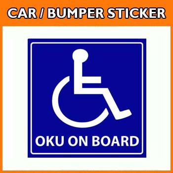 OKU on Board - Car Sticker / Bumper Sticker / Motor Sticker / Stiker ...