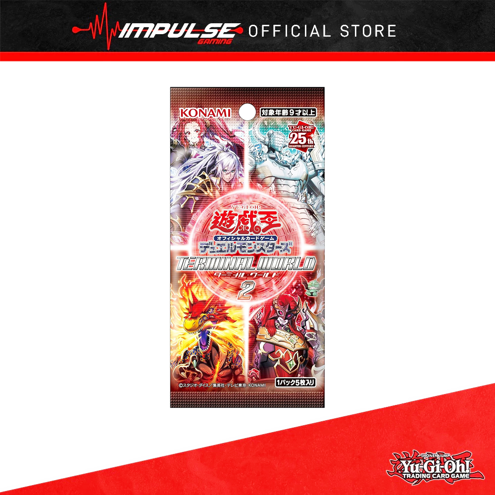 Yu-Gi-Oh Ocg Japan - Terminal World 2 Booster Pack (CG1992-A) | Shopee Malaysia