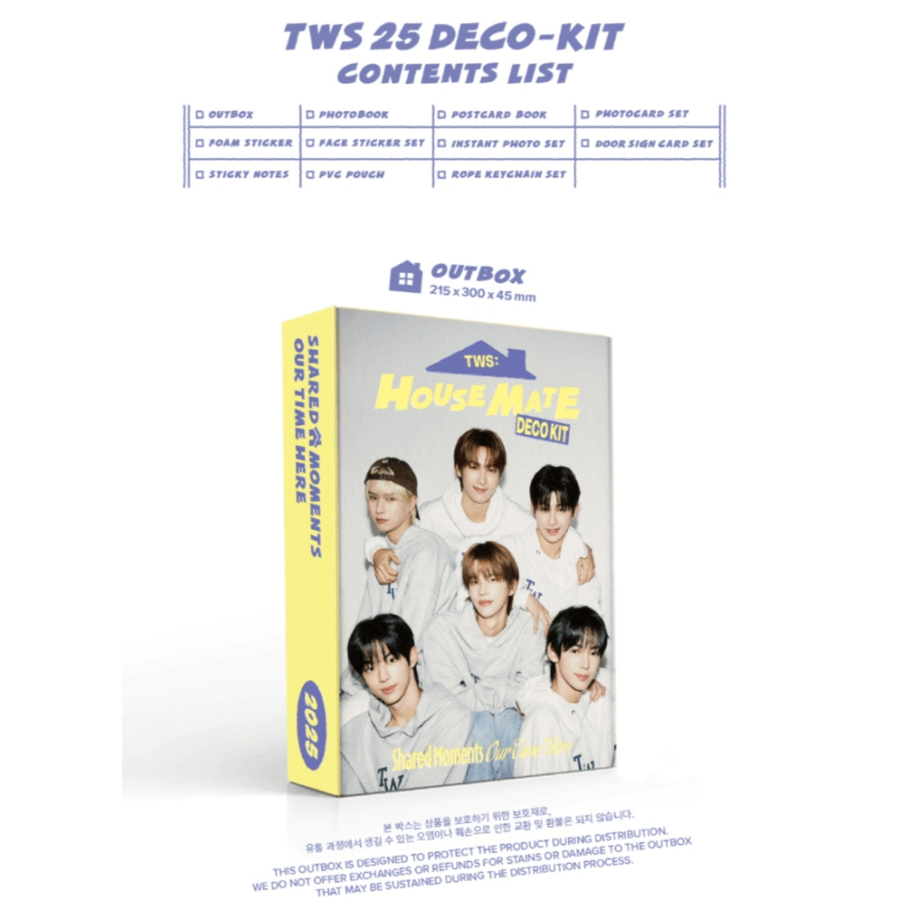 TWS 2025 Deco Kit Official Merchandise - [Pre-Order] - | Shopee Malaysia