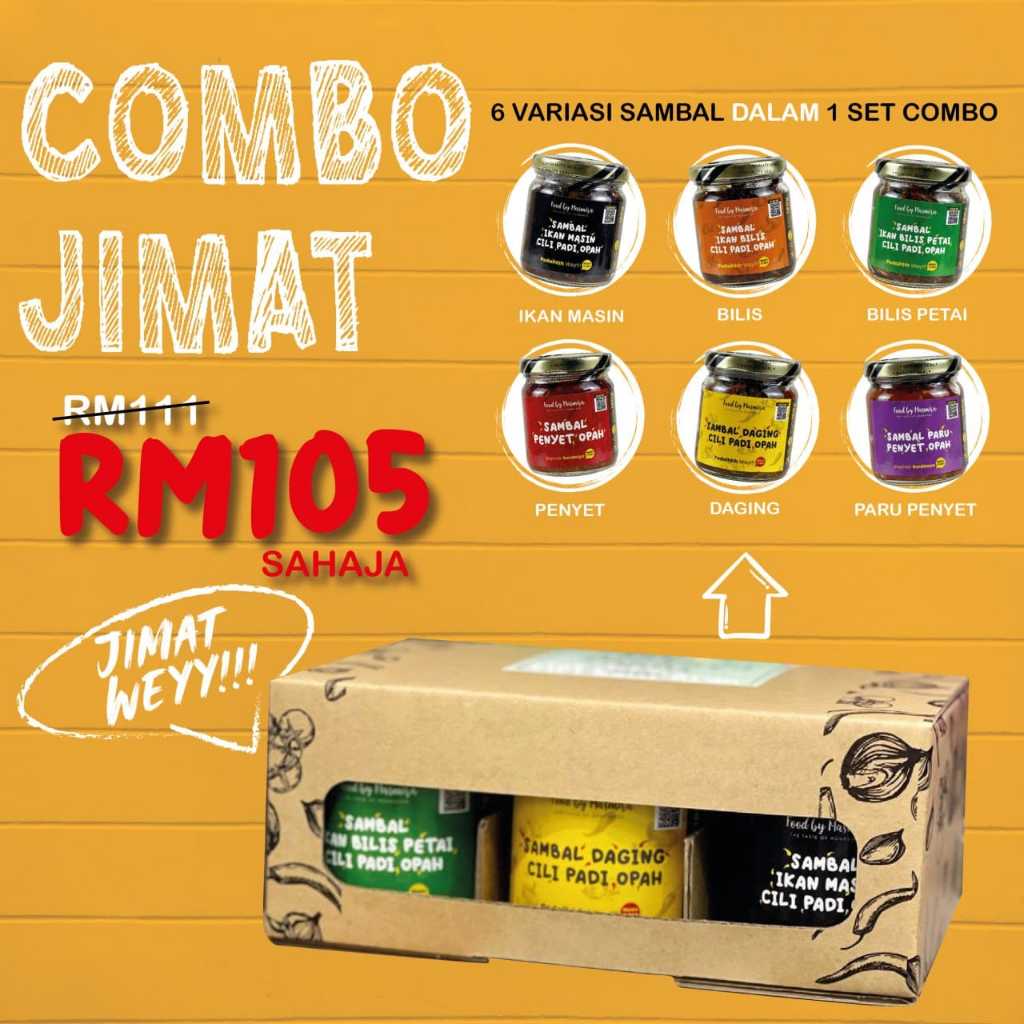 Combo Sambal Opah by Masmira | Sambal Nyet | Sambal Ready To Eat ...