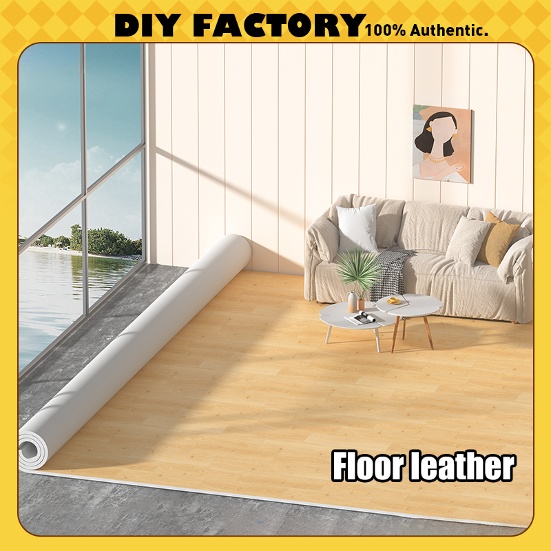 Vinyl Flooring Tikar Getah PVC Floor Sticker Lantai Pelekat Lantai ...