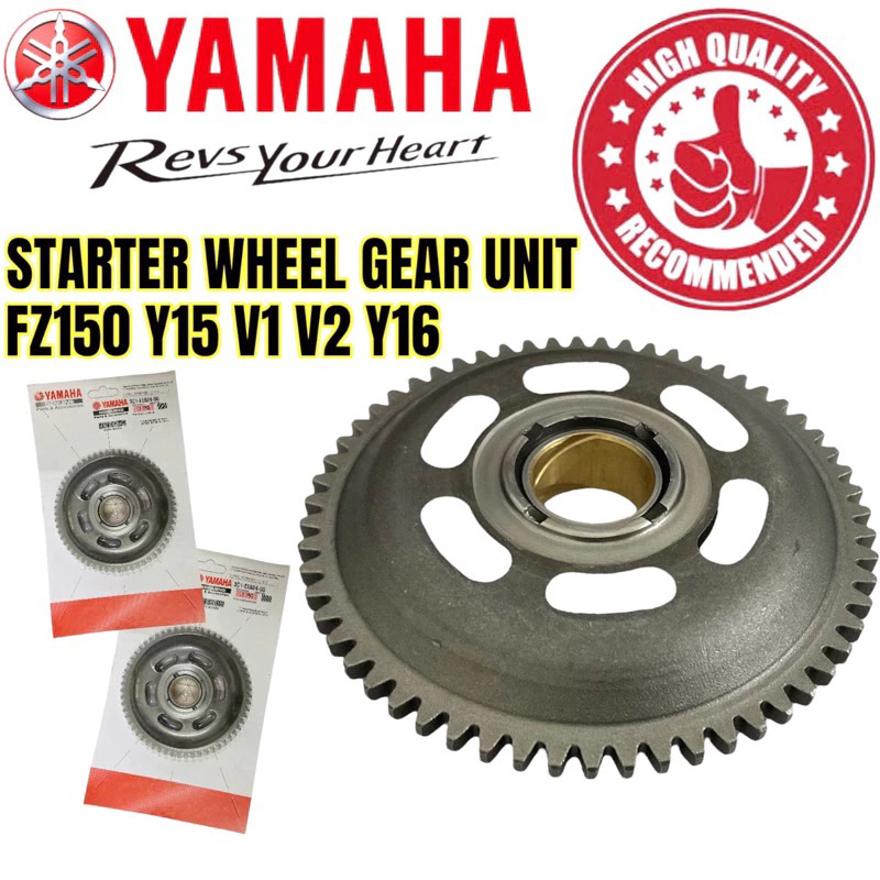 ORIGINAL YAMAHA Y15 Y16 FZ150 LC 5S YSUKU RACING STARTER ONE WAY GEAR ...