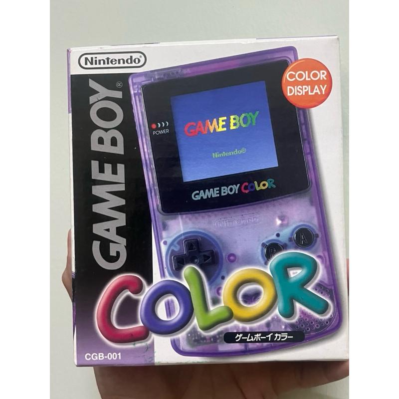 (Box)Nintendo Gameboy Color - Atomic Purple | Shopee Malaysia