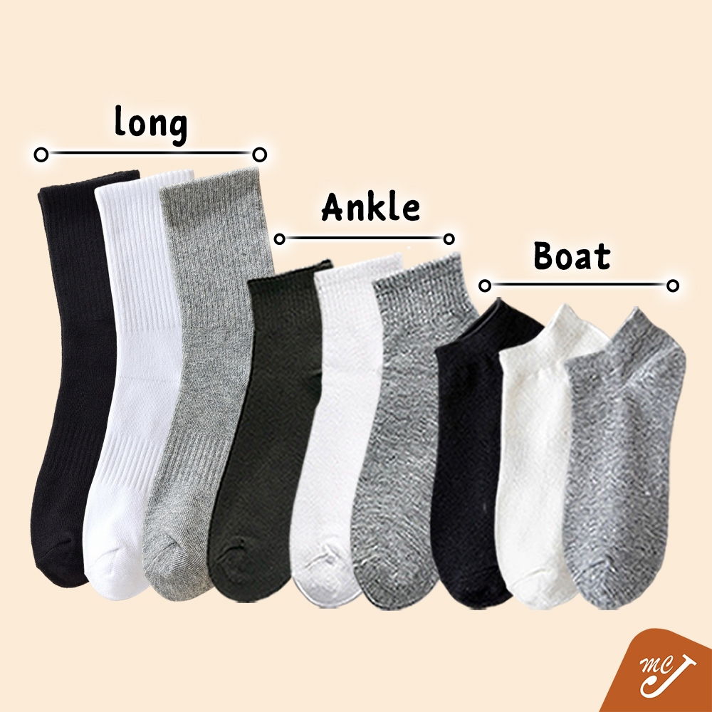 McJoden - GORDON 1 Pair Men Women Socks Unisex Cotton Scholl Stokin ...