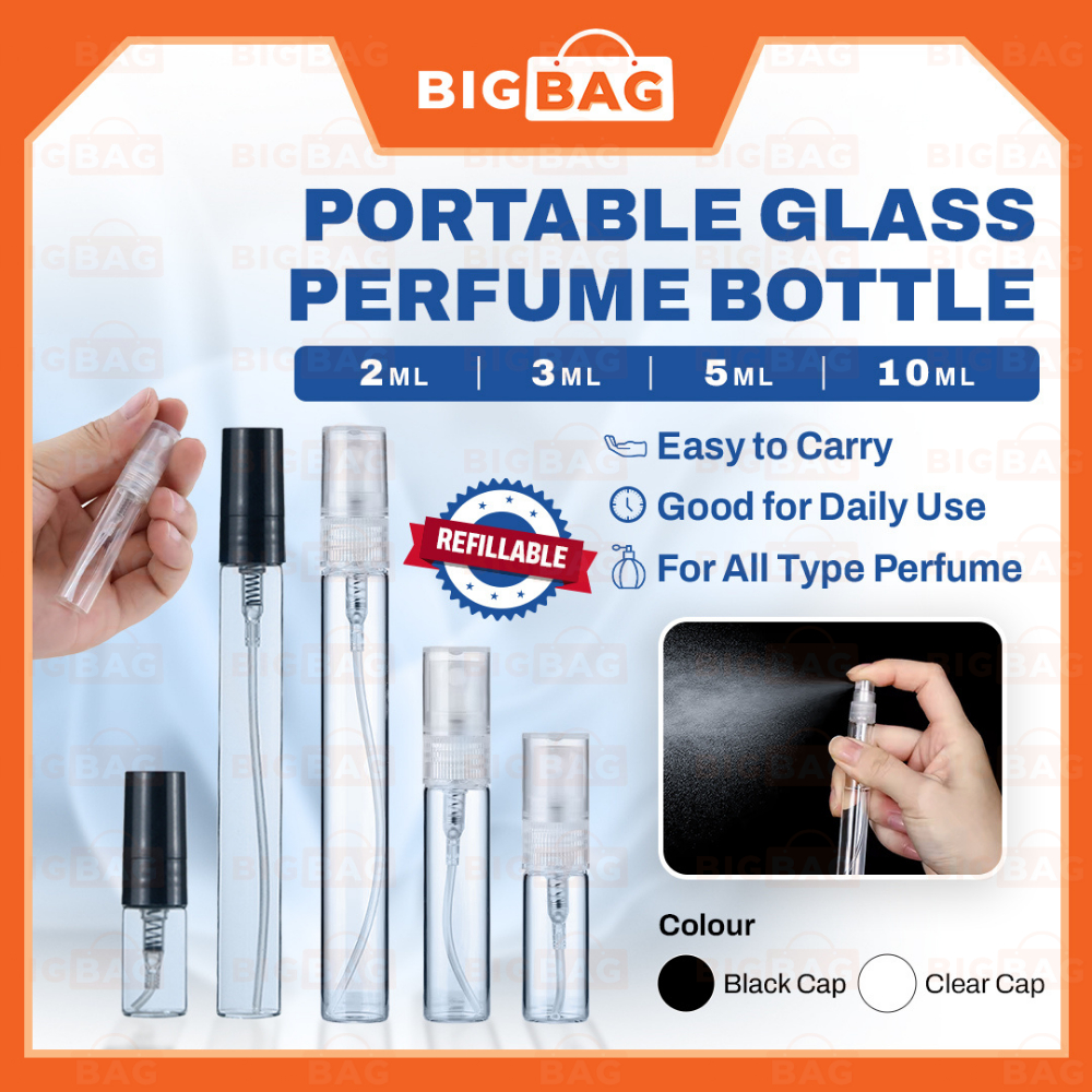 Refillable Perfume Bottle Travel Bottle Perfume Refill Bottle Botol ...