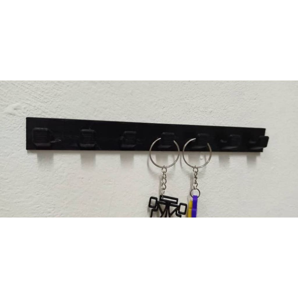 Minimalist Key Holder – 3D Printed Wall Organizer | Shopee Malaysia