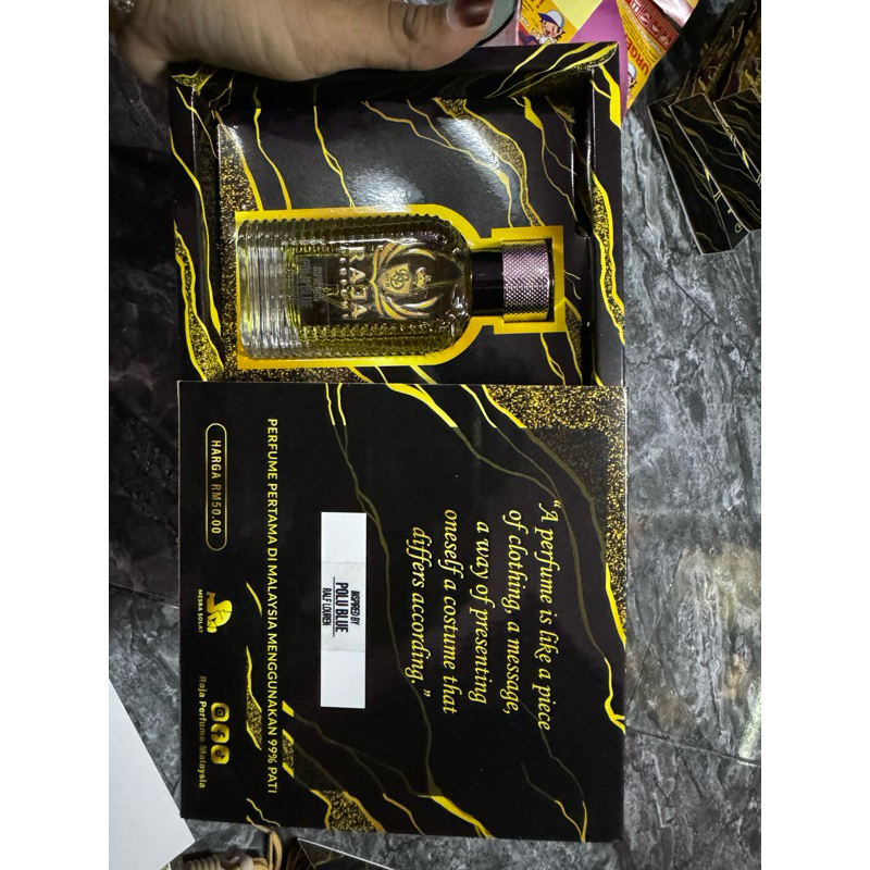 R AJA PERFUME POL3 BLVE SEBOTOL 35ML GRED PREMIUM ( KETAHANAN BAU YANG ...