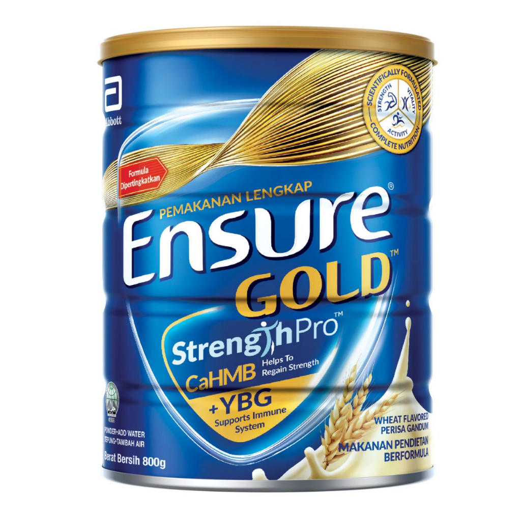 Ensure Gold StrengthPro with CaHMB Wheat Flavored 800g | Shopee Malaysia