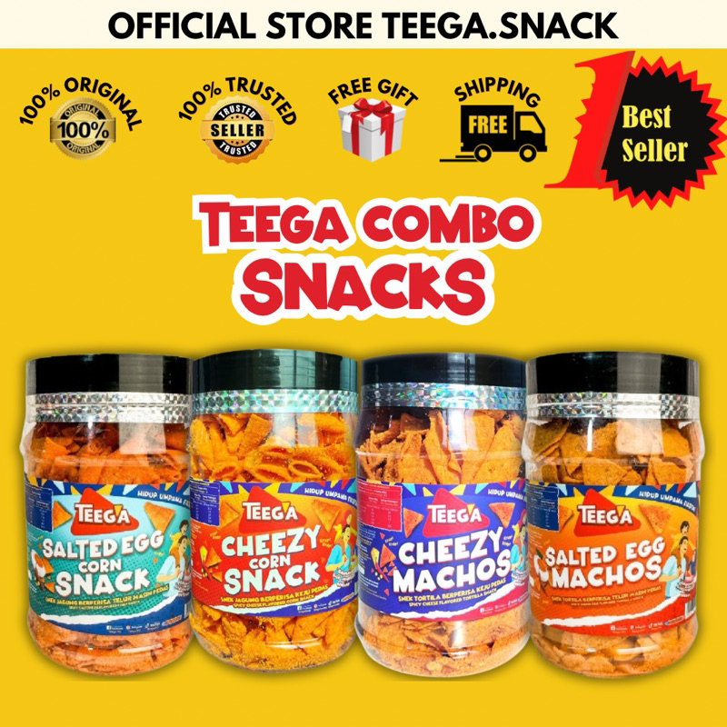 (𝐅𝐑𝐄𝐄 𝐆𝐈𝐅𝐓) TEEGA COMBO - SIGNATURE SNACKS | Shopee Malaysia