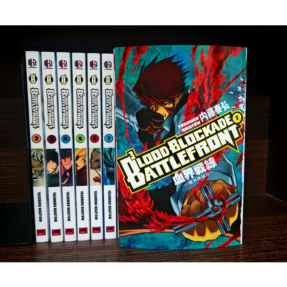 Blood Blockade Battlefront B2 Manga Volume 1-10 (English Version ...