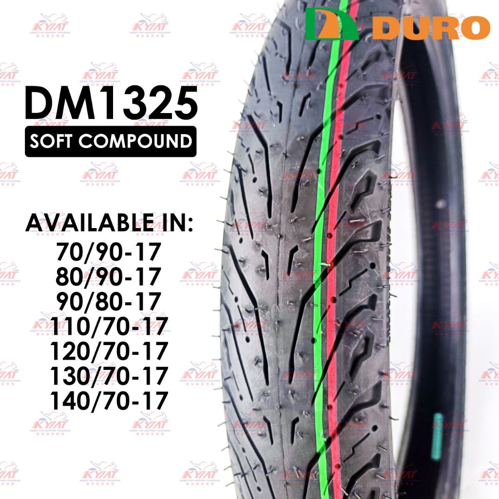 DURO Tires DM1325 (Soft Compound) Motorcycle Tires | Shopee Malaysia