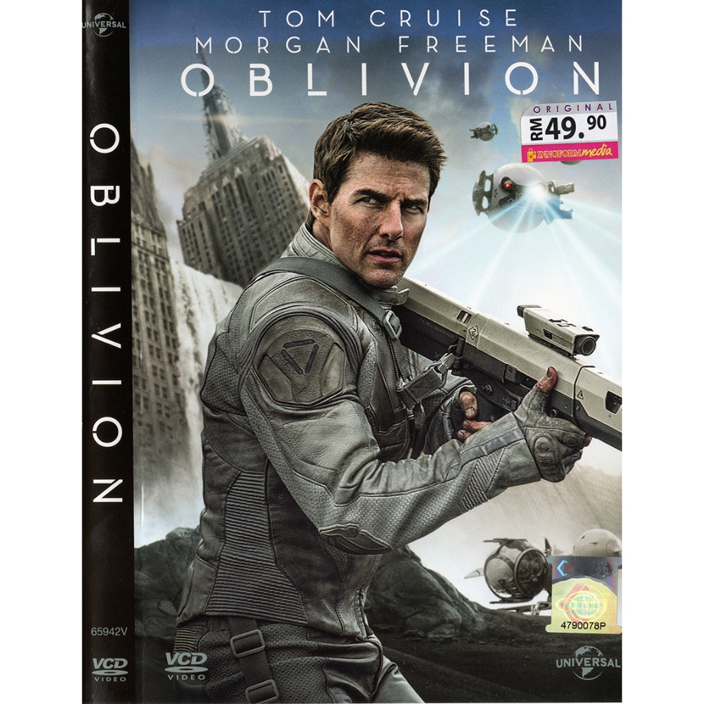 DVD English Movie Oblivion (Tom Cruise / Morgan Freeman) | Shopee Malaysia