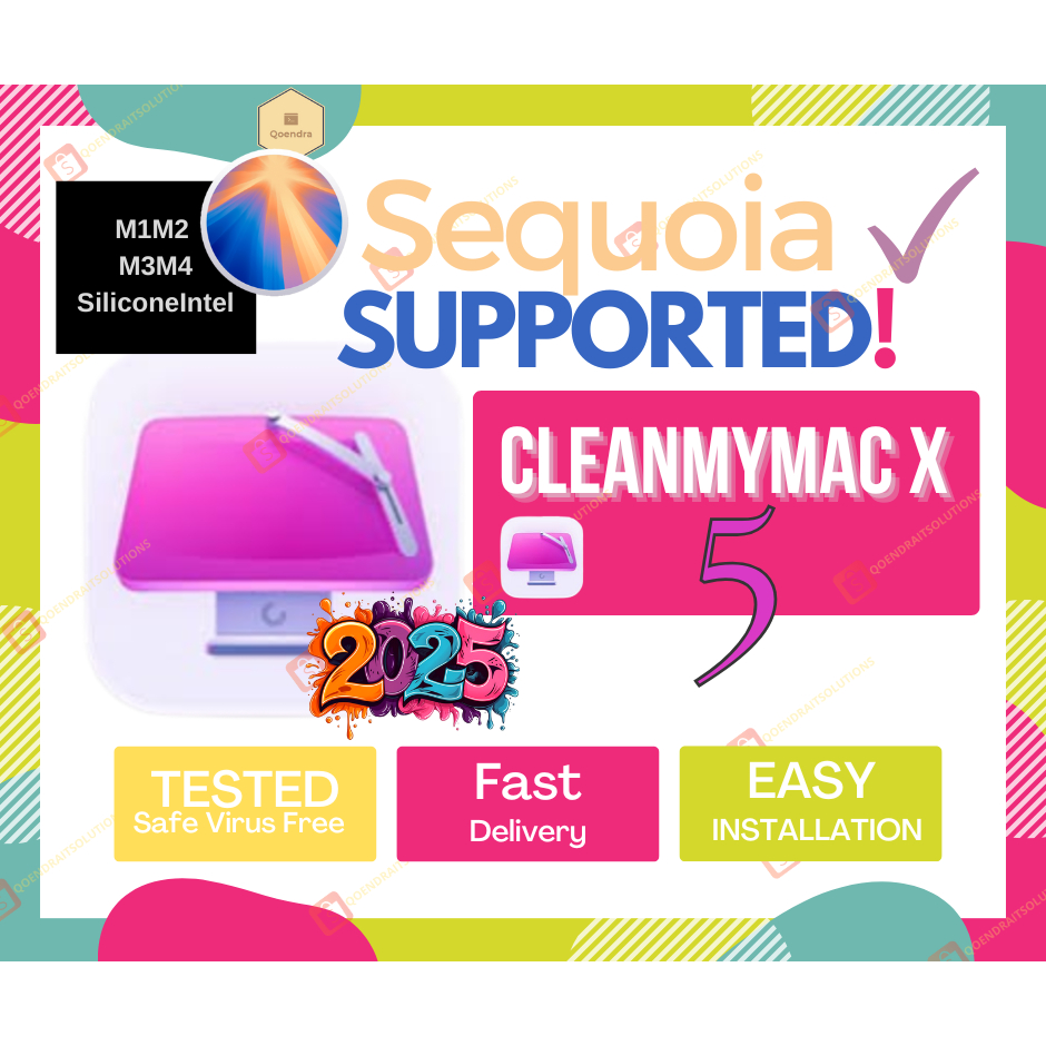 CleanMyMac X All-in-one cleaner 𝐯𝟓.𝟎.𝟓🔥Premium [+For M1/M2/M3/M4Intel Sequioa] | Activated ...