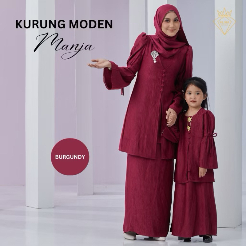 Baju Raya 2025 Viral Baju Kurung Moden Set Ibu Dan Anak Wanita ...