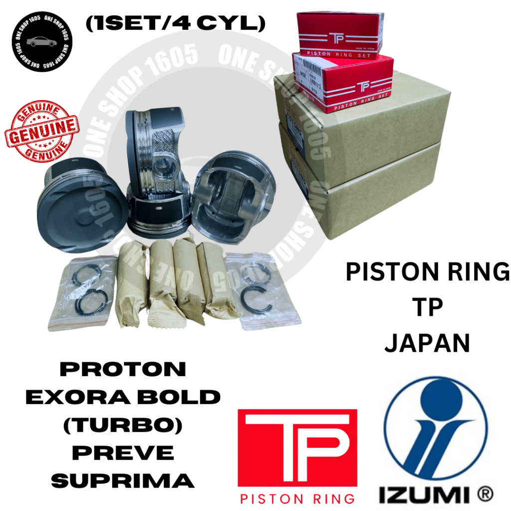 PROTON EXORA BOLD 1.6 TURBO CFE (PREVE) (SUPRIME) (IZUMI PISTON/TP ...
