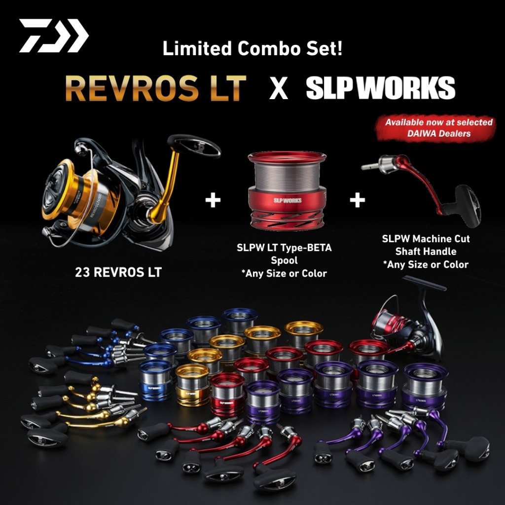 DAIWA LIMITED COMBO SET REVROS LT & SLP WORKS FISHING REELS | Shopee Malaysia