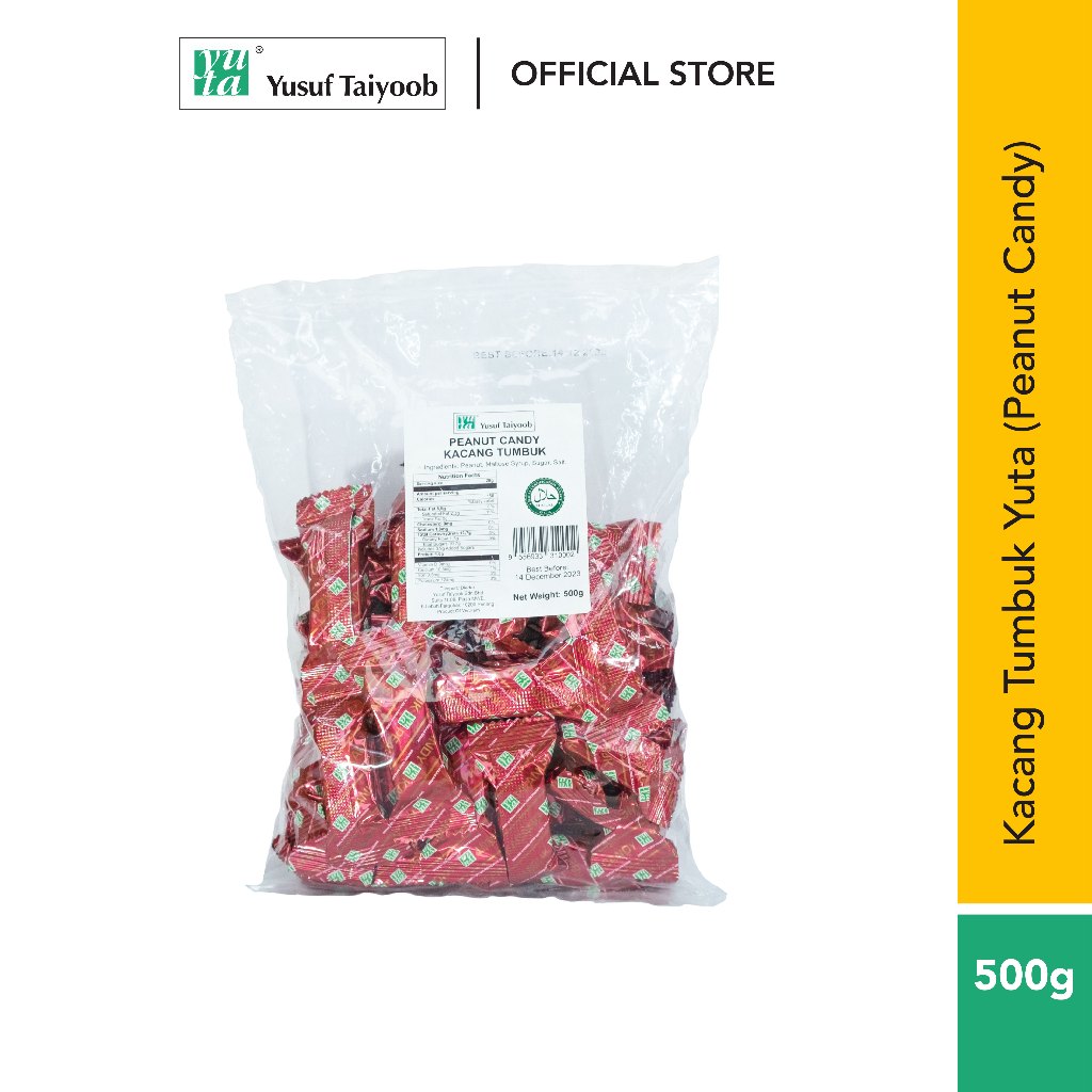 YUSUF TAIYOOB KACANG TUMBUK 500GM - Peanut Candy 500gm | Shopee Malaysia