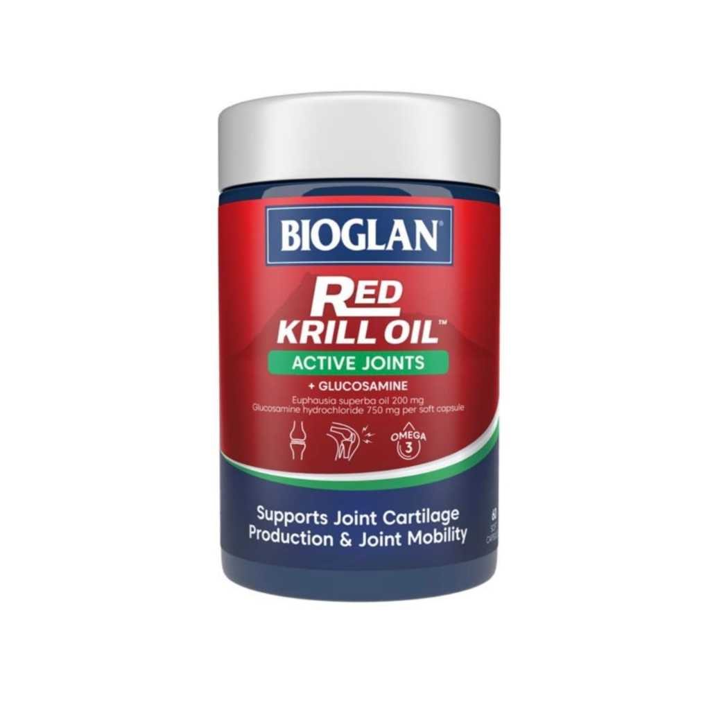 Bioglan Red Krill Oil Active Joints 60 Soft Capsules | Shopee Malaysia