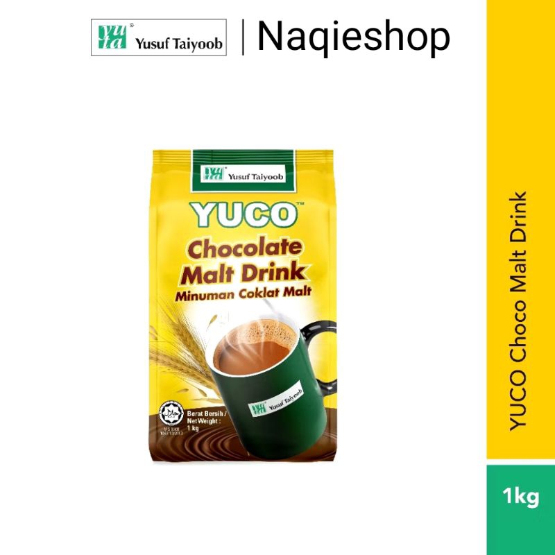 Yusuf Taiyoob Yuco Chocolate Malt Drink 1kg | Shopee Malaysia