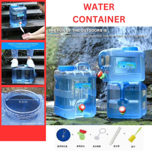 Water Barrel Water Bottles Portable Bucket Portable Water Tank ...