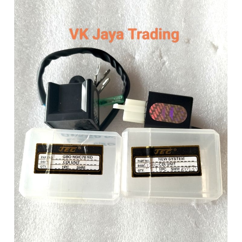 Honda C70 ND GBO ND or New system CDI Unit for Modify Brand JEC 1unit ...