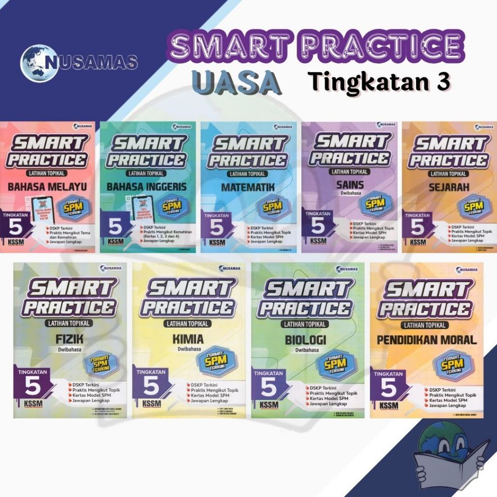 Buku Aktiviti Smart Practice Latihan Topikal SPM Tingkatan 5 - BM/Eng ...