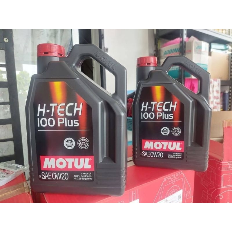 MOTUL H-TECH 100 Plus 0W-20 4L | Shopee Malaysia